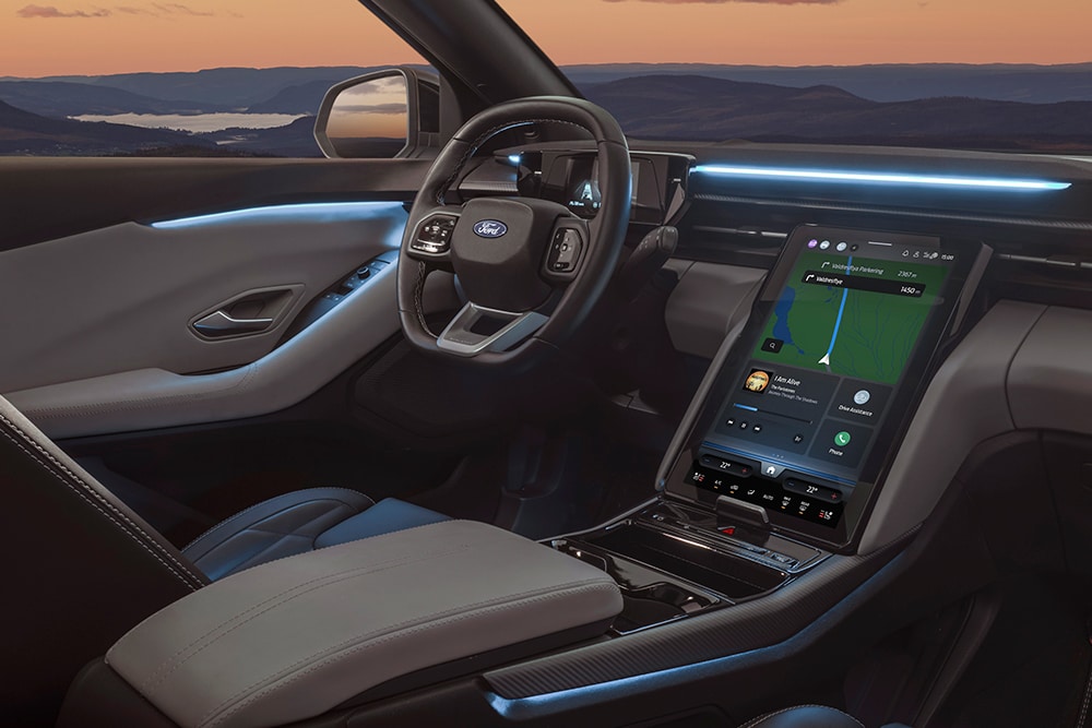 New Electric Ford Explorer Interior | Ford UK