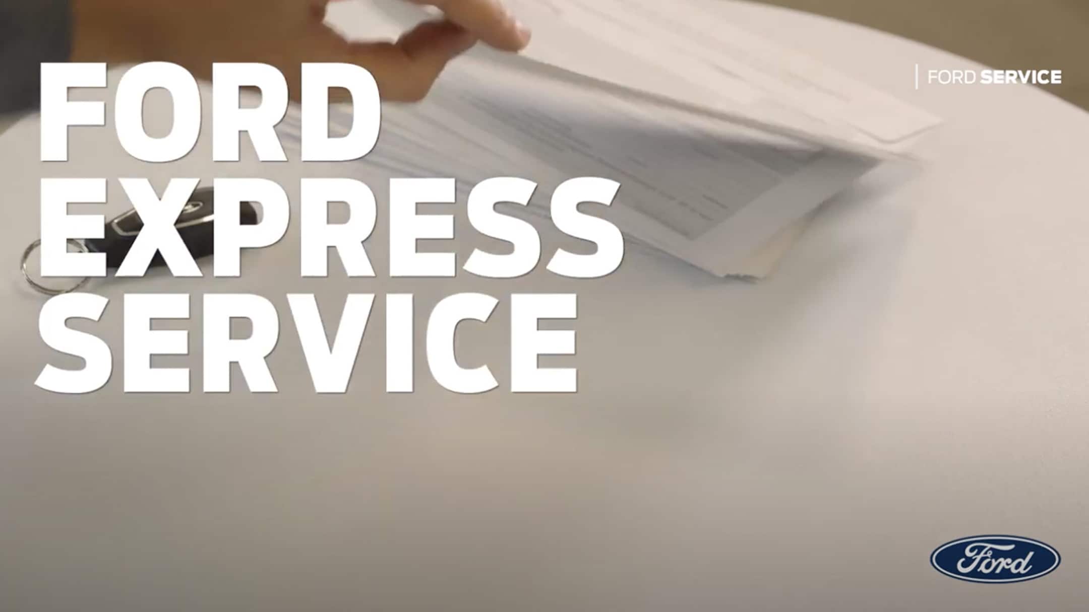 Ford Express Service - Scheduled & Economy Service | Ford UK
