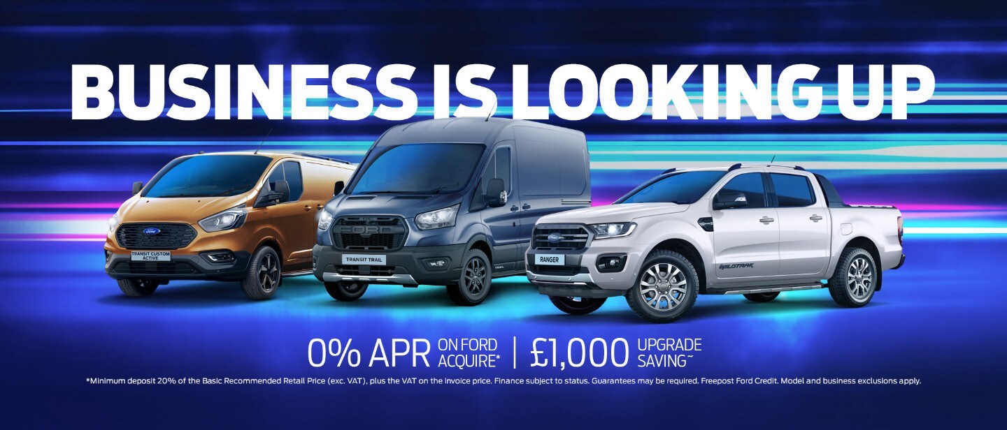 Ford Vans & Pick-ups - A Commercial Vehicle For Any Job | Ford UK
